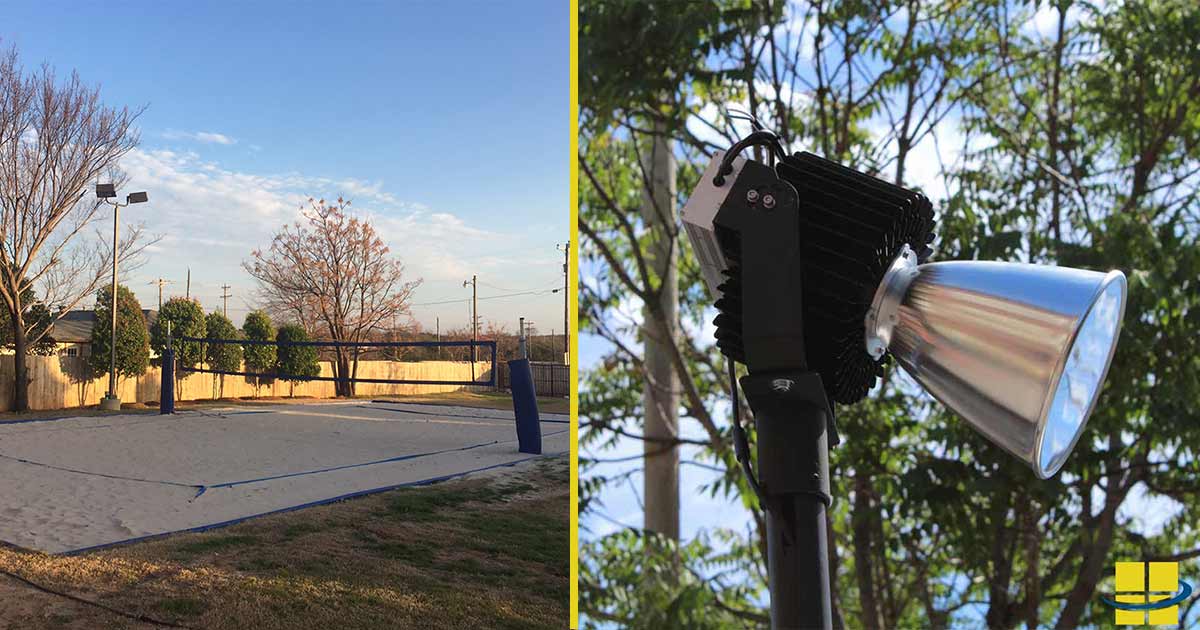 Volleyball Court Lighting - About Volleyball LED Lighting