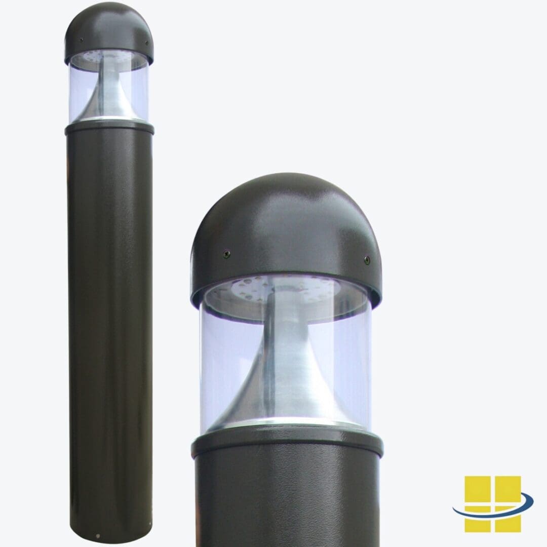 25w LED Round Dome Top Bollard LIght Cone Reflector