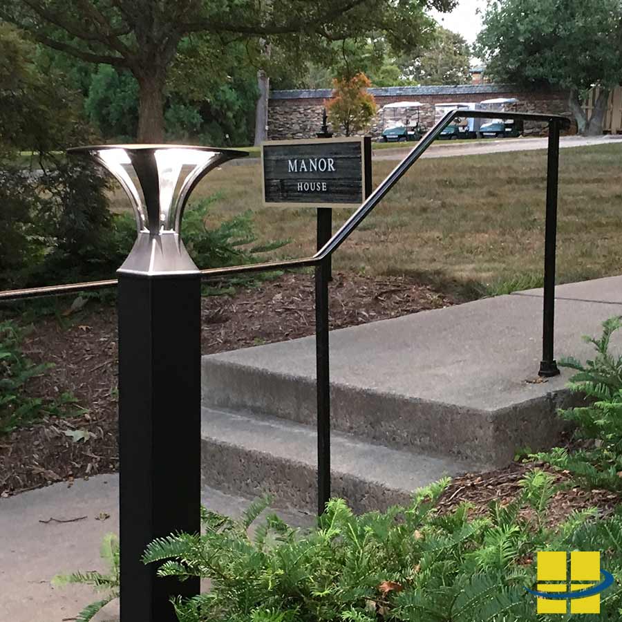 ATRI: Open-Top, Sleek Walkway Modern Bollard Lights