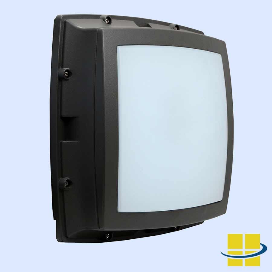 SARC: Efficient, Exterior LED Square Wall Light Fixture