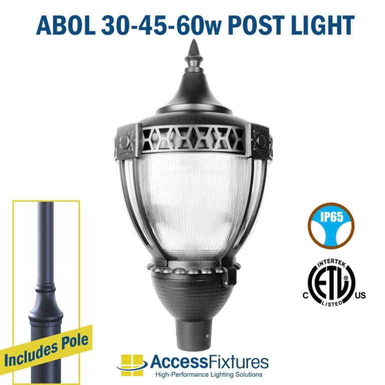 New Decorative LED Street Light Luminaire/Pole Packages