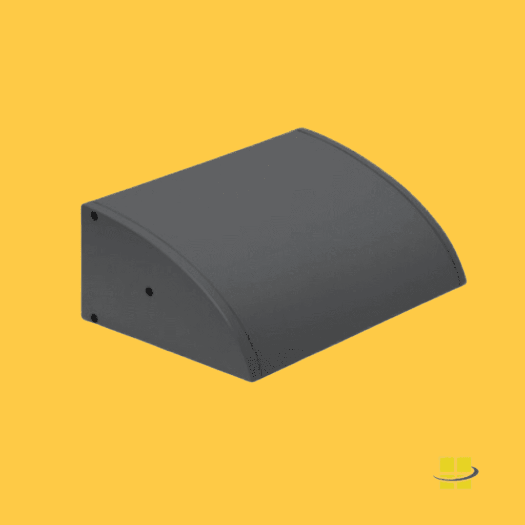 80w 590nm Amber LED Sea Turtle Friendly Full Cutoff Wall Pack