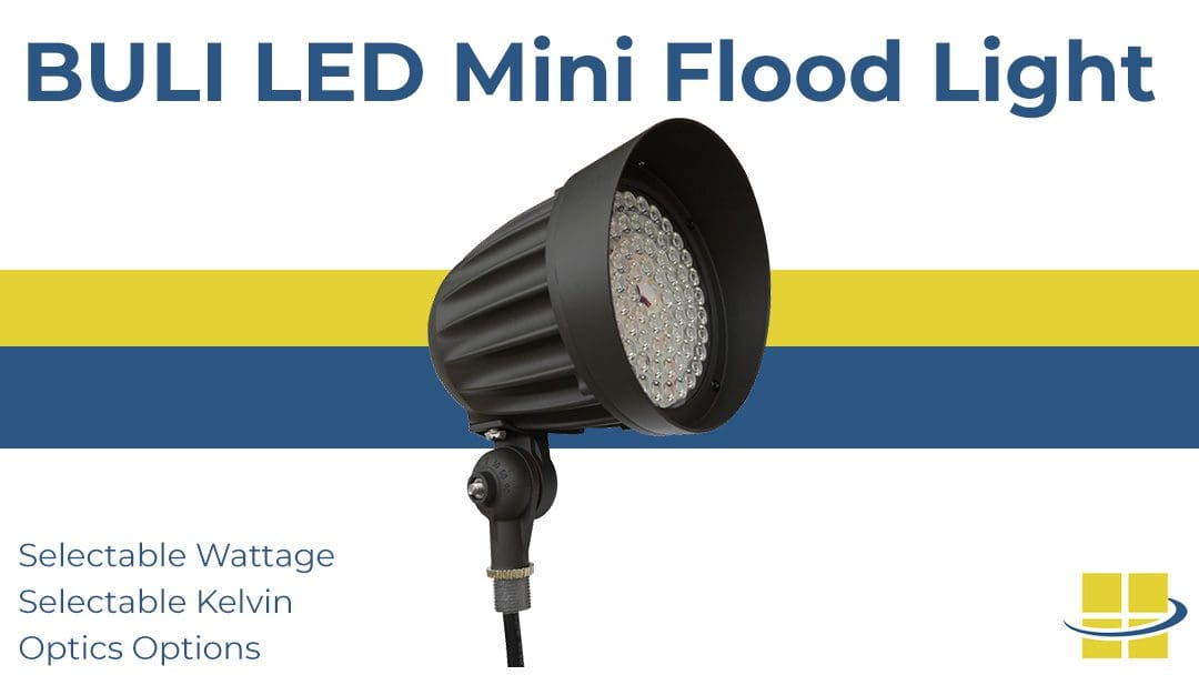 Bullet Flood Light: Selectable Kelvin, Wattage and Optics Options